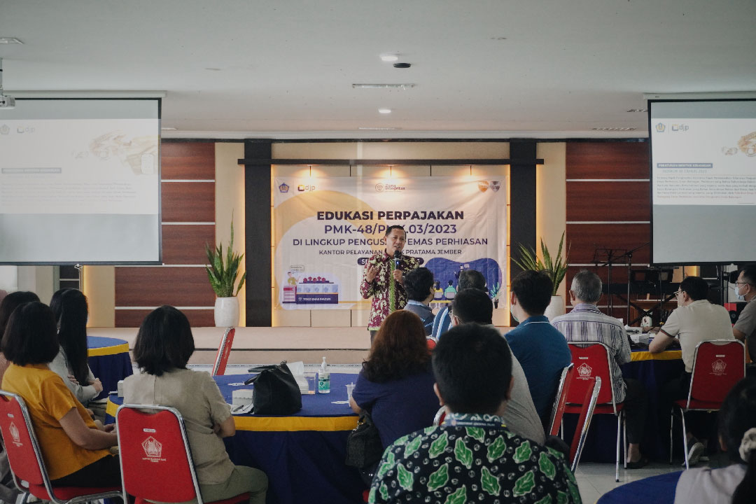 Gandeng Pengusaha Emas, KPP Jember Sosialisasikan Aturan Pajak Terbaru | Direktorat Jenderal Pajak